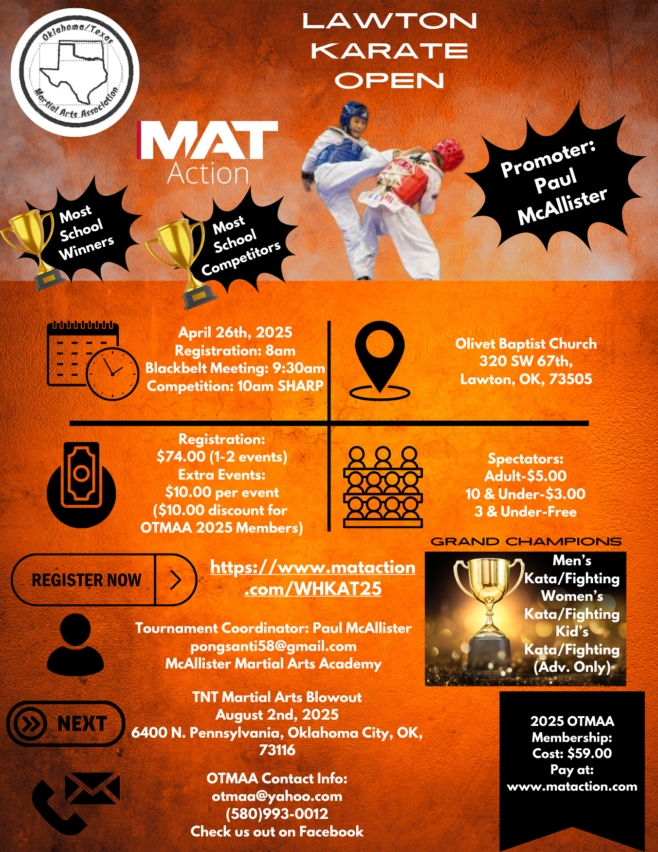 MAT Action | Lawton Karate Open